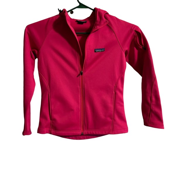 Patagonia | Jackets & Coats | Patagonia Womens Red Fleece Full Zip ...